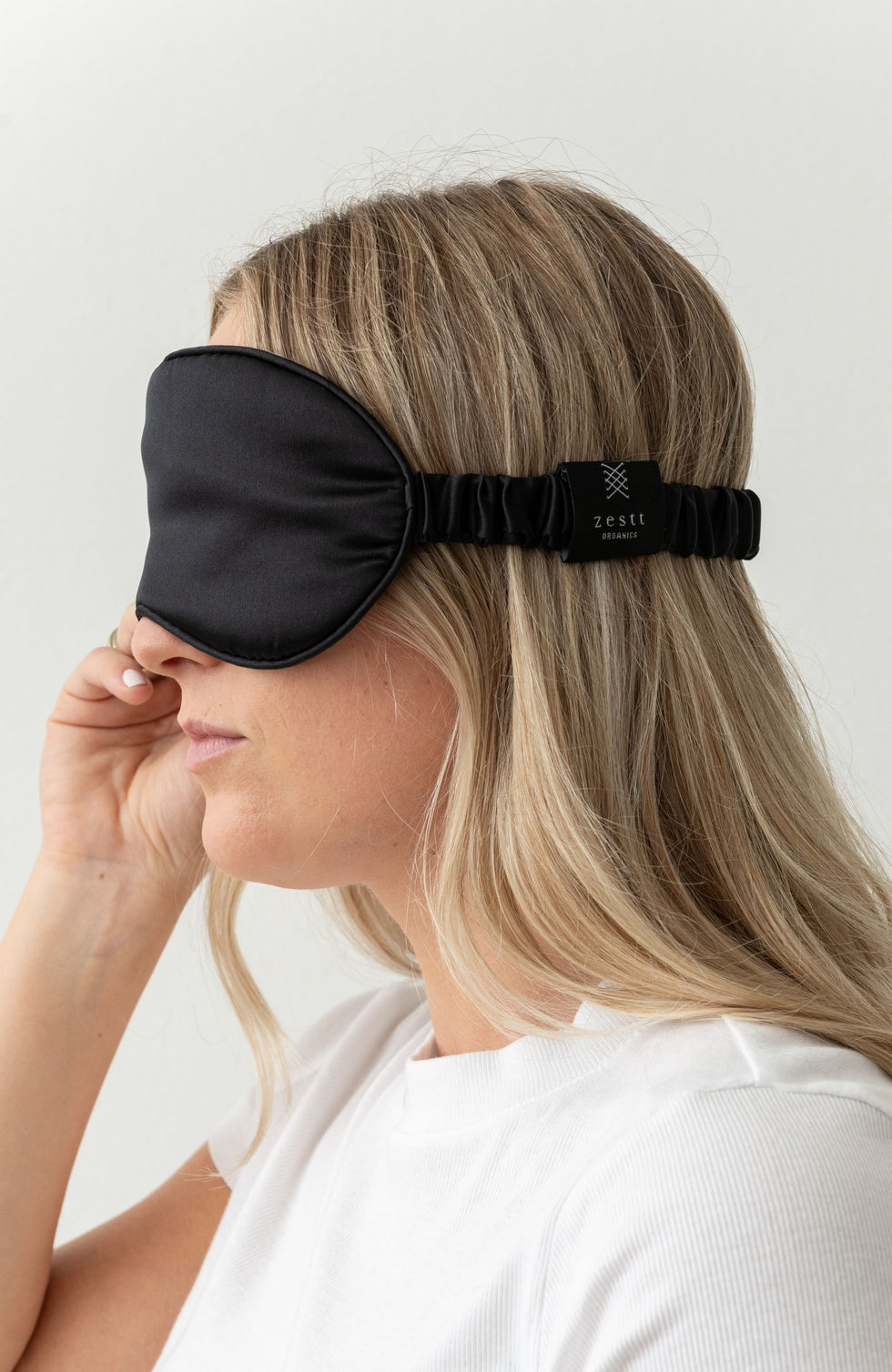 Silk Sleep Mask and Scrunchy Set – zestt llc